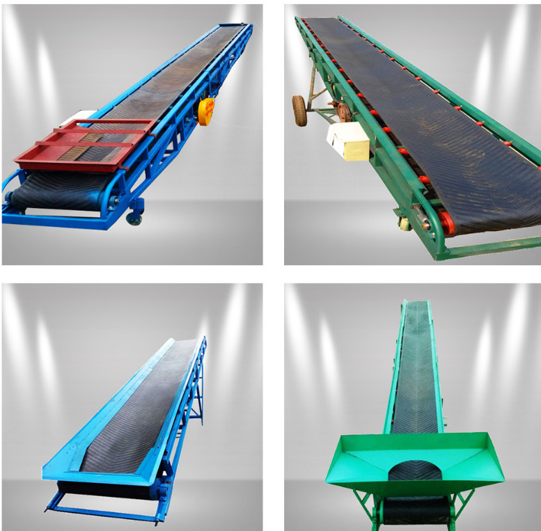 Customized Portable Adjustable Movable Standard Belt conveyors For Wood ...